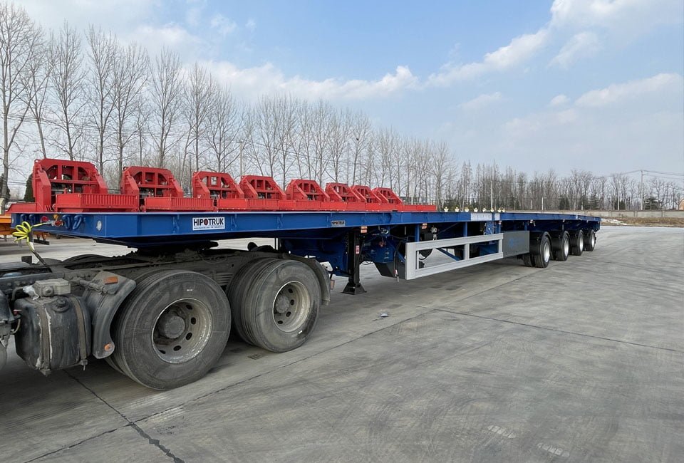 70 Meters Wind Turbine Blade Transport Trailer