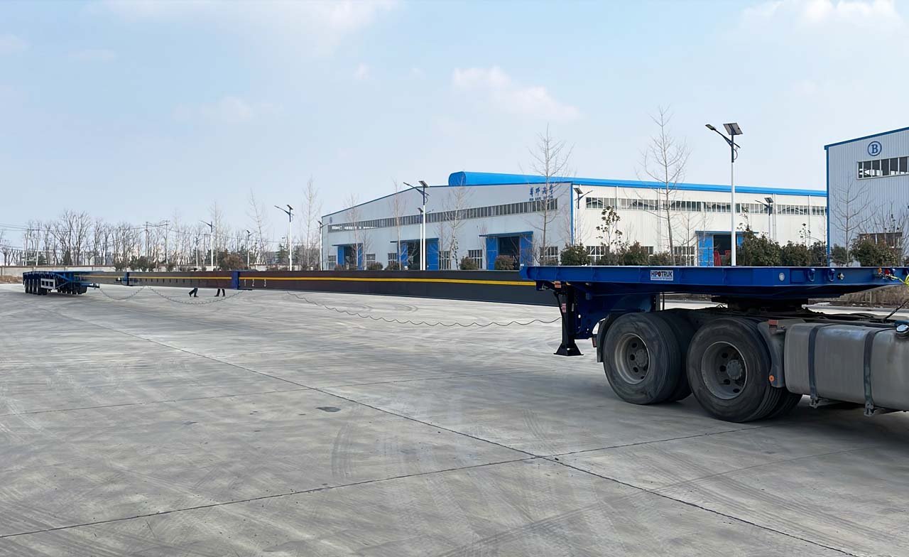 Wind Turbine Blade Transport Trailer For Sale- HIPOTRUK