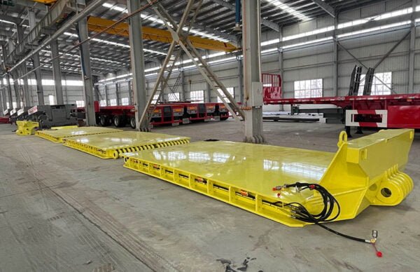 Drop Deck for Hydraulic Modular Trailer - CHINA HIPOTRUK