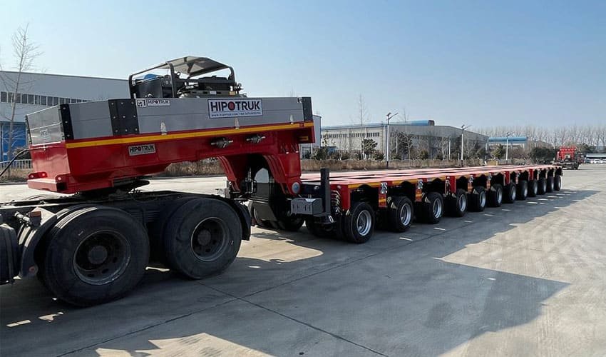 12 Axle Hydraulic Modular Trailer - HIPOTRUK